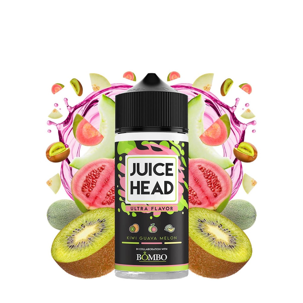 Juice Head x Bombo Kiwi Guava Melon - Q Vapehouse Online EU